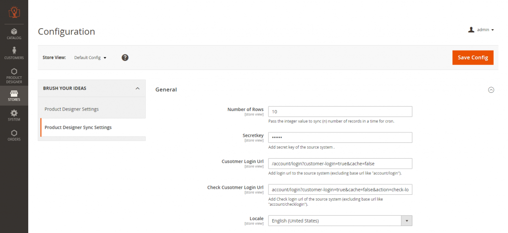 Designer Admin Configurations – General | PrintXpand