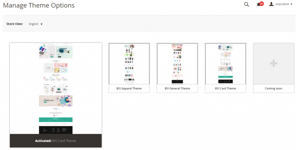 Preloaded Themes | PrintXpand