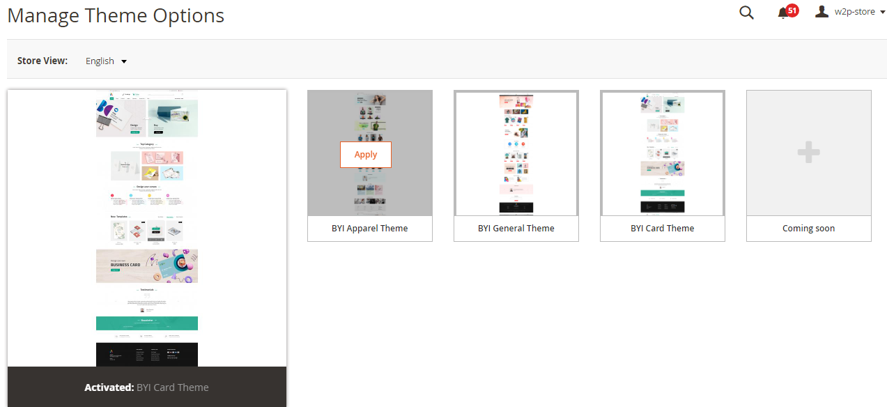 Select & Apply Theme | PrintXpand