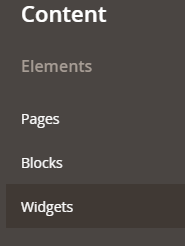 Content -> Widget | PrintXpand