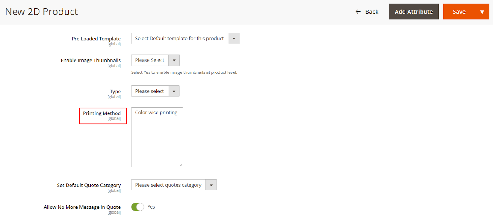How to add/ manage various printing methods in my store? And how to assign printing method to ...