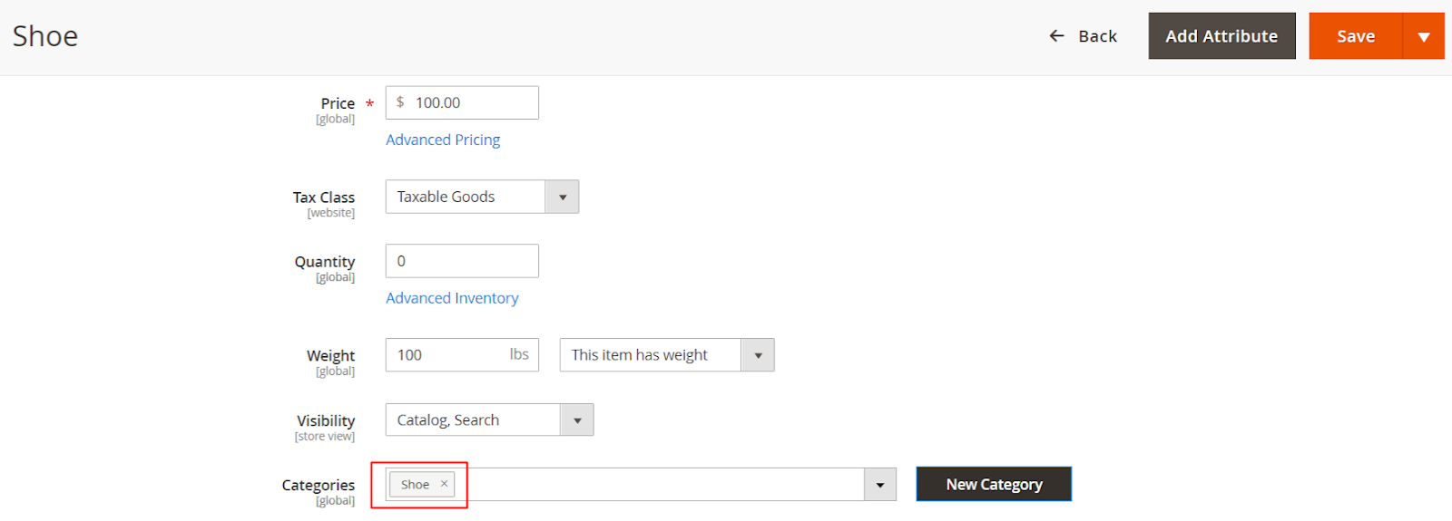 Create Category | PrintXpand