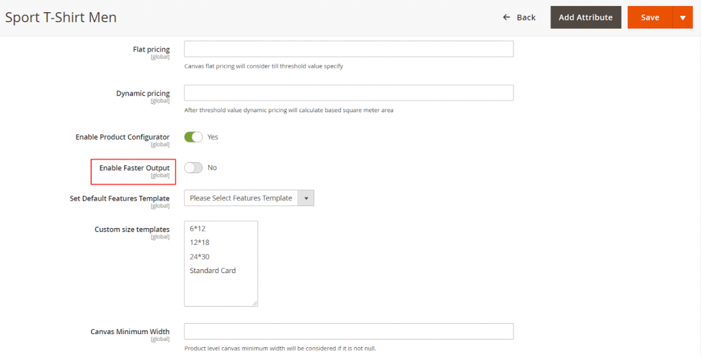 Enable Faster Output | PrintXpand