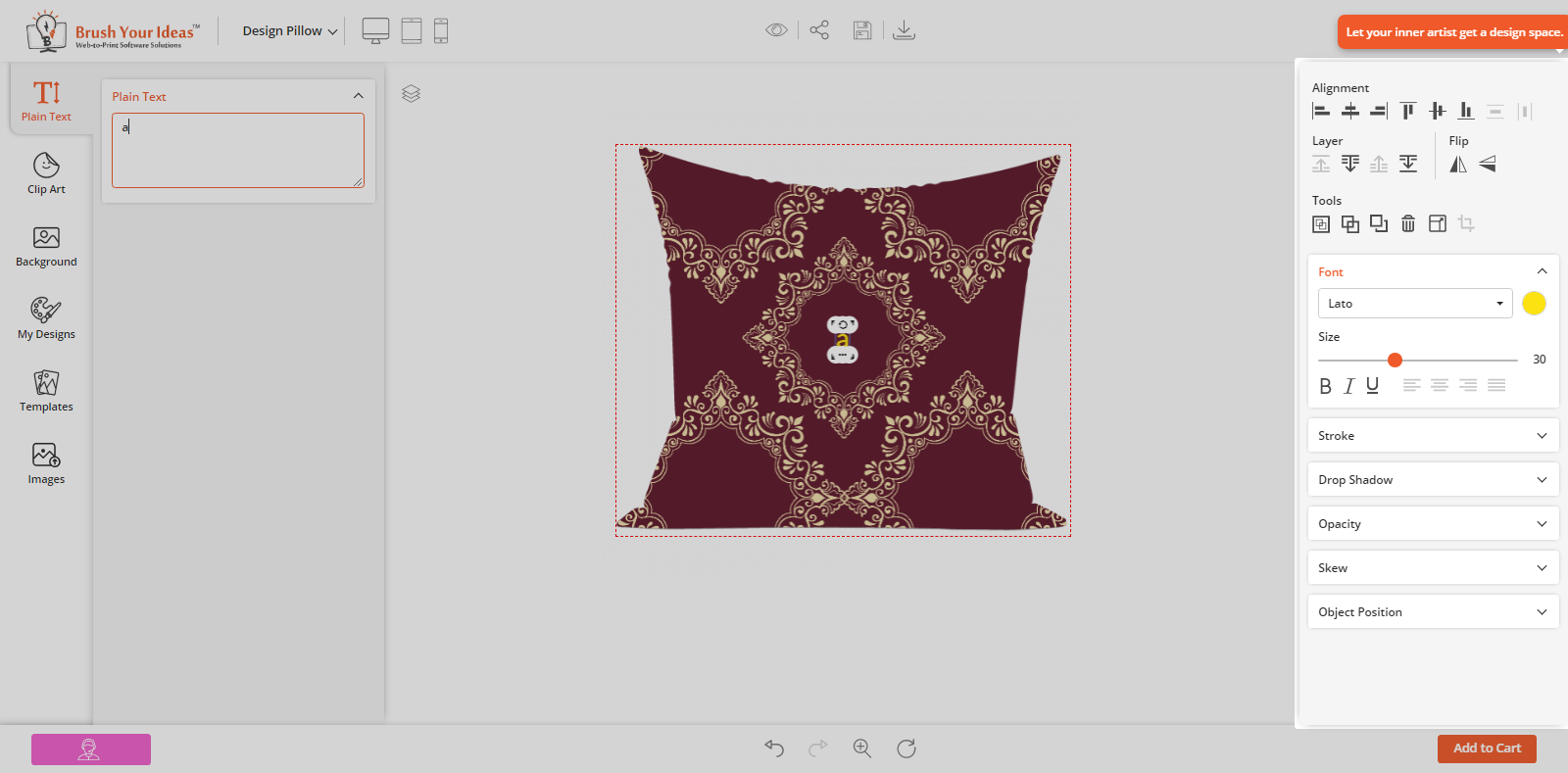 Right Panel Tooltip | PrintXpand