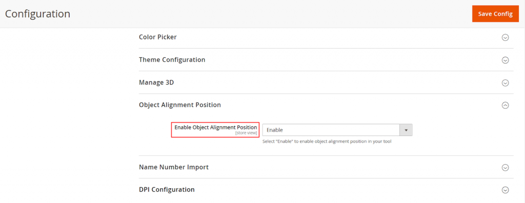 Object Alignment Position | PrintXpand