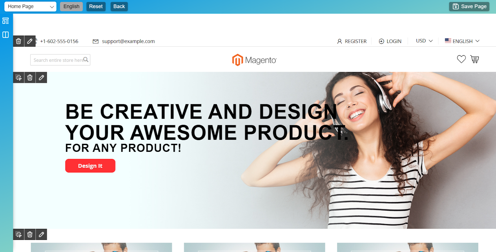 Theme Flare Manage Page Layouts | PrintXpand