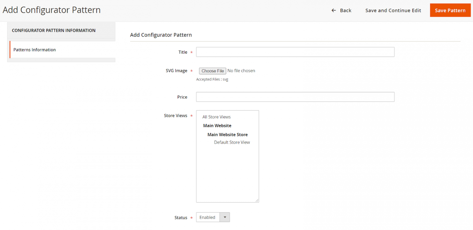 How to manage Configurator Patterns in my store | PrintXpand