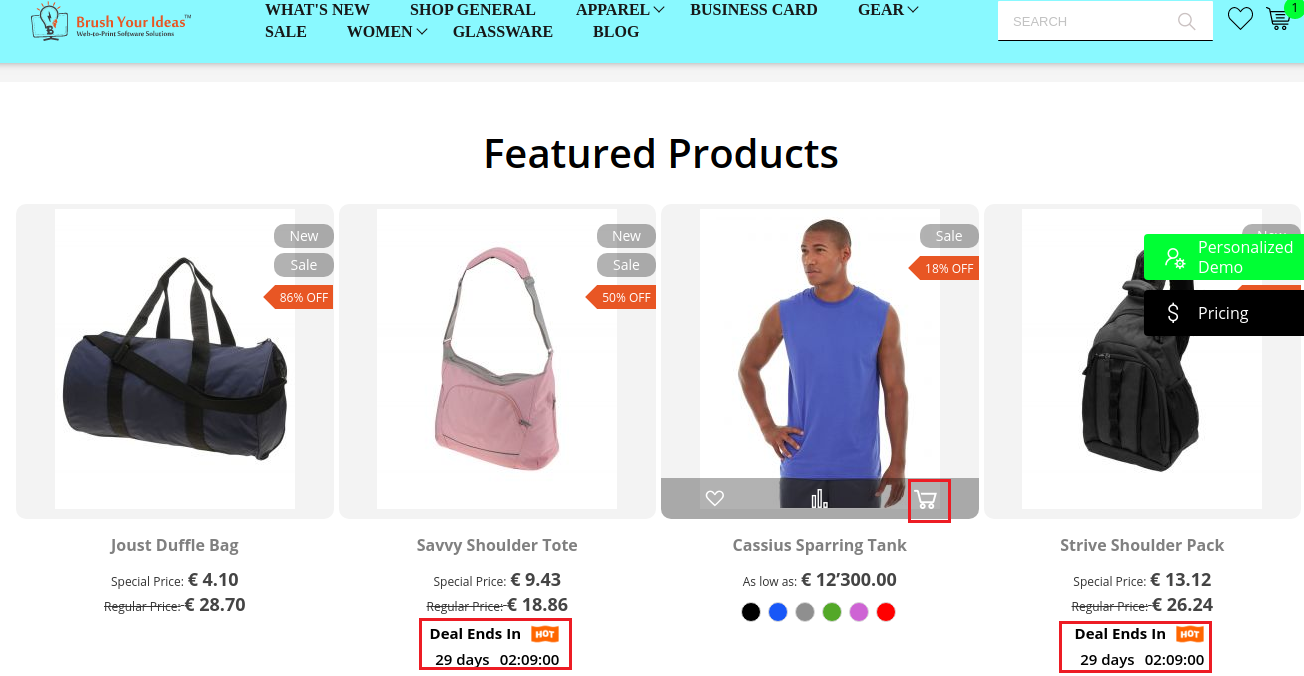 Configuring details from backend-2 | PrintXpand
