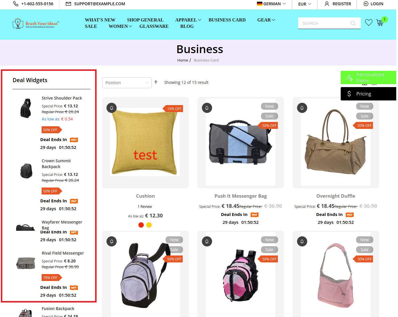 Configuring details from backend-4 | PrintXpand