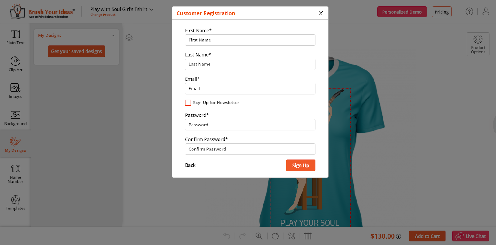 the following details | PrintXpand