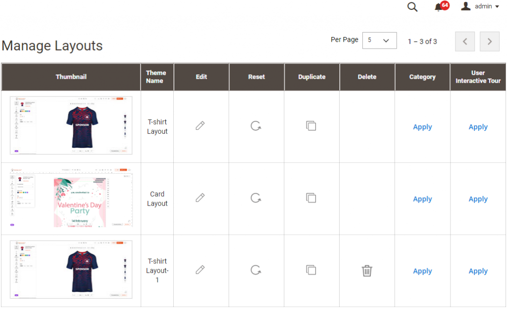 Edit specific Themes | PrintXpand