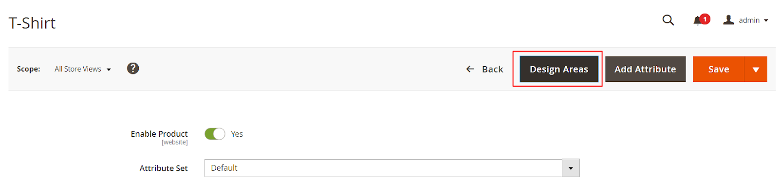 Button to add the design area-2 | PrintXpand