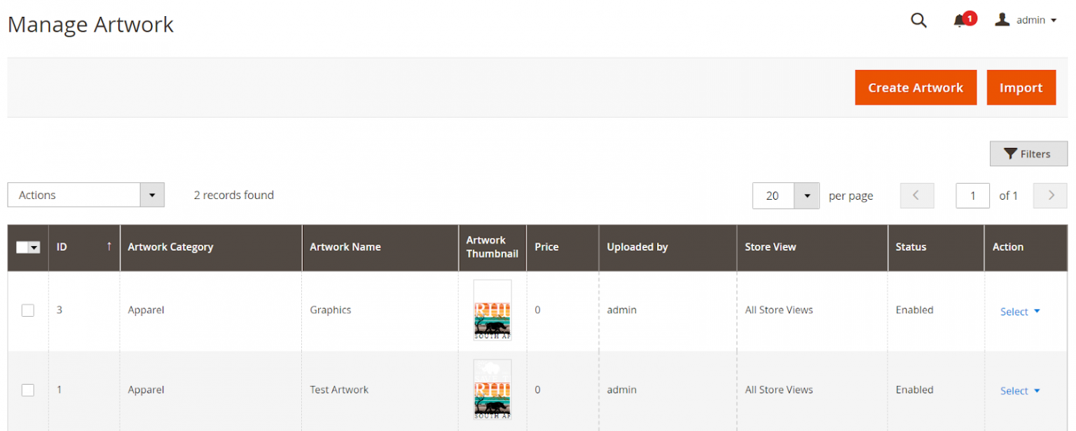 How Can I Import the Artwork into My Store? | PrintXpand V3.0 | PrintXpand
