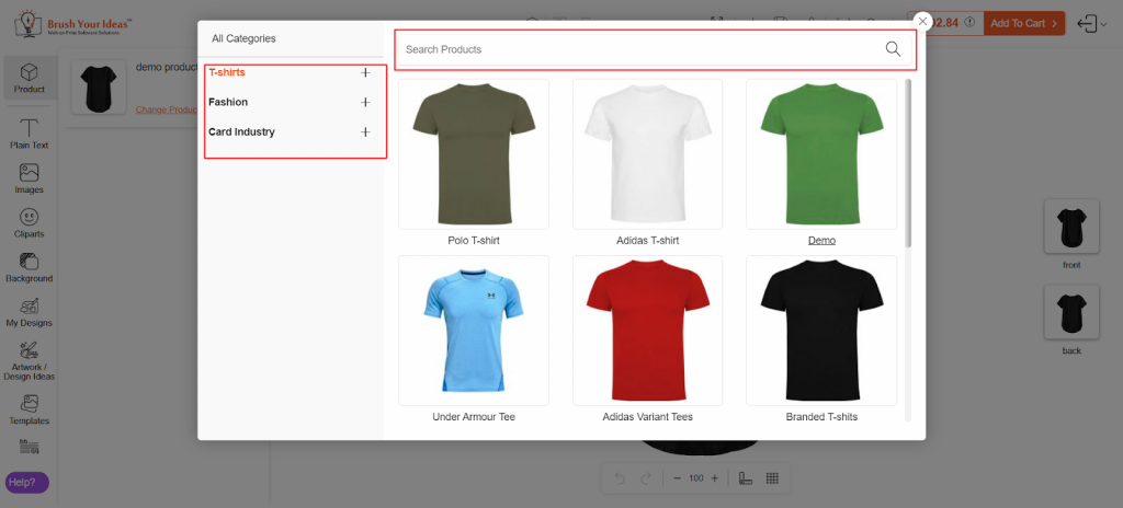 How Can My Customer Use the Product Explorer Feature? | PrintXpand V3.0 ...