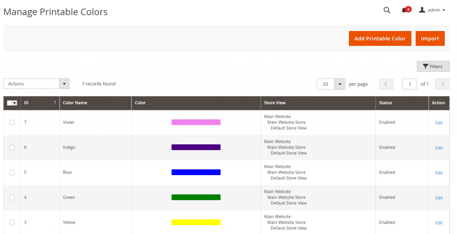 What is the Color Library? | PrintXpand V3.0 | PrintXpand