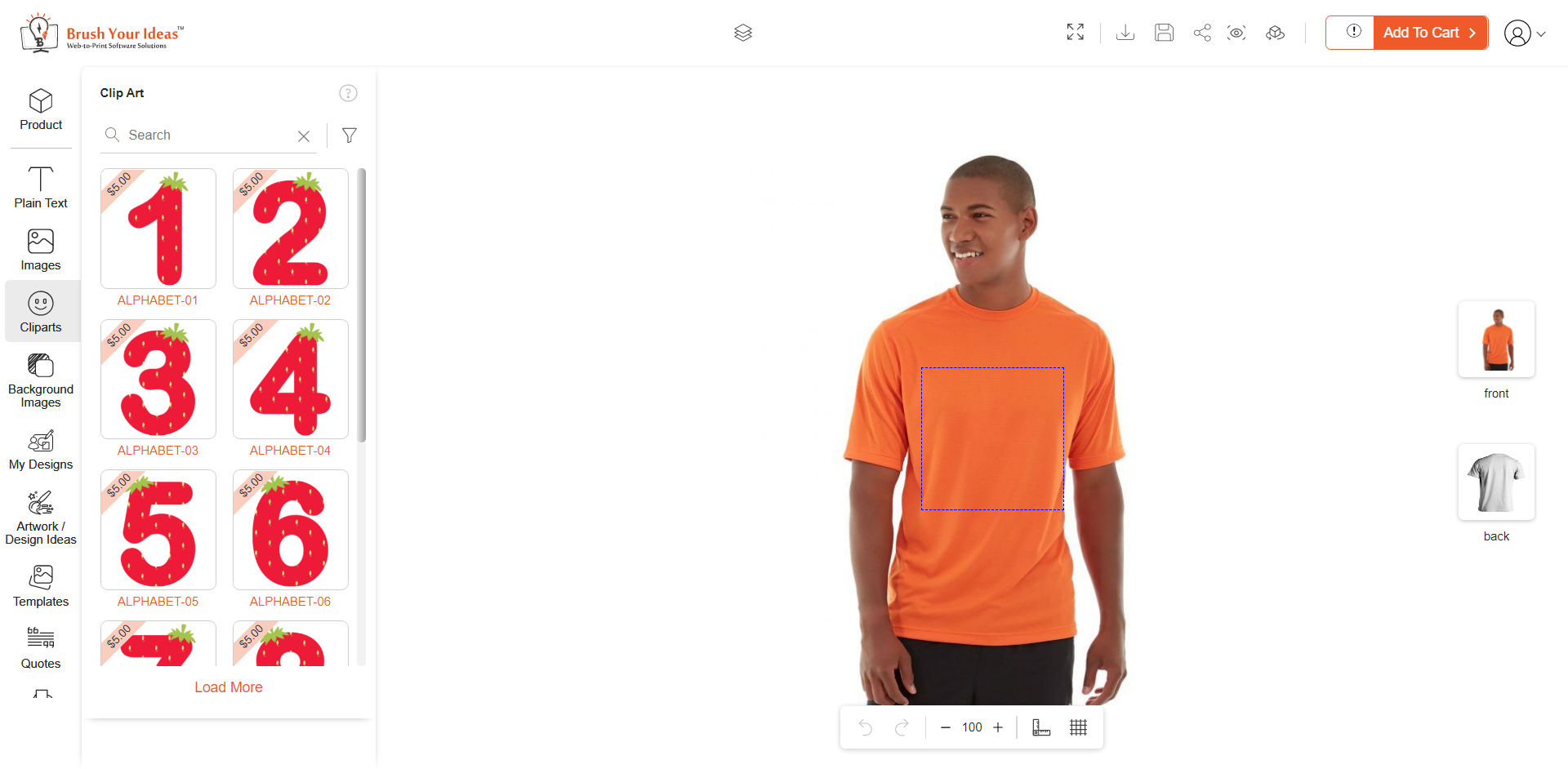 Configure Clipart Features-3 | PrintXpand