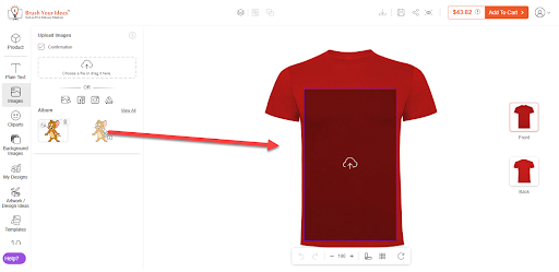 Customer Drag and Drop | PrintXpand