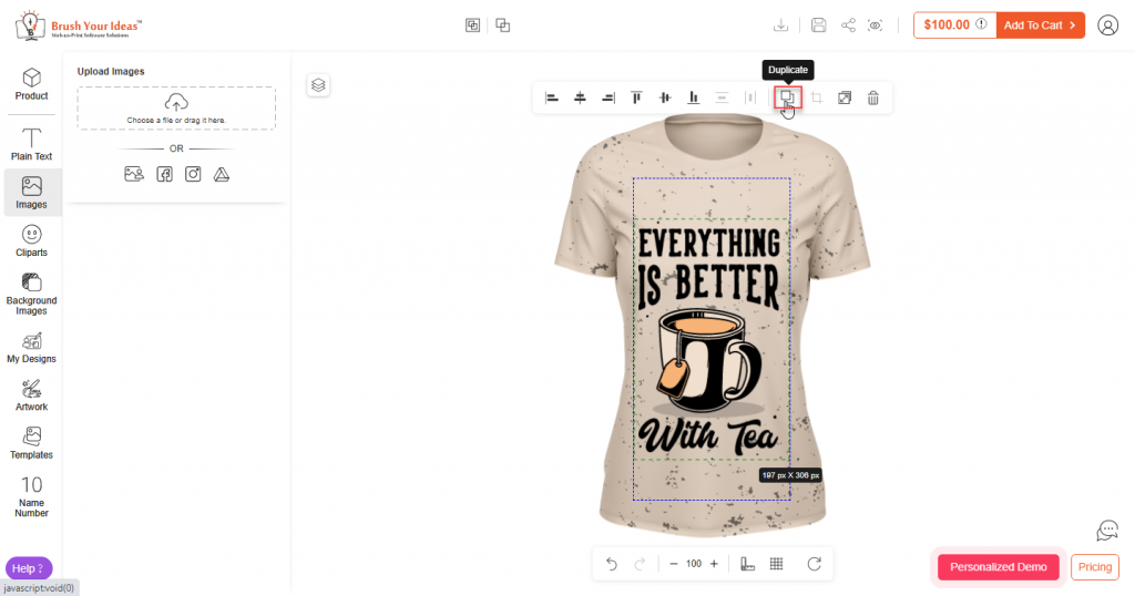 How to Copy and Paste a Design Element | PrintXpand V3.0 | PrintXpand