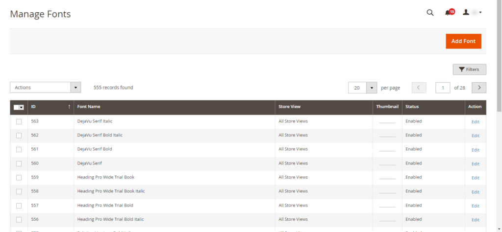 What is the Font Library? | PrintXpand V3.0 | PrintXpand