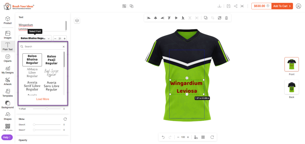 What is the Font Library? | PrintXpand V3.0 | PrintXpand