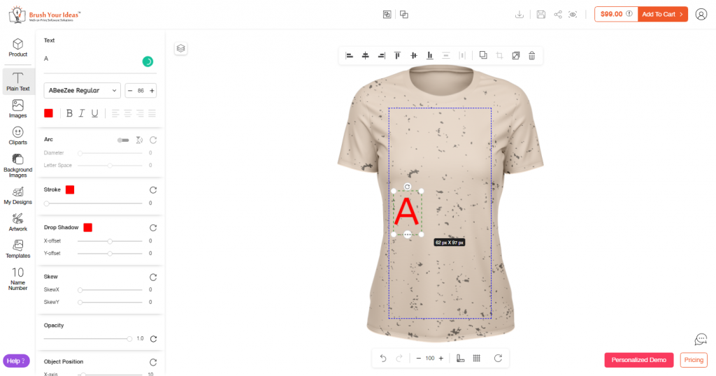 How to Apply Multiple Colors Text to the Product | PrintXpand V3.0 | PrintXpand