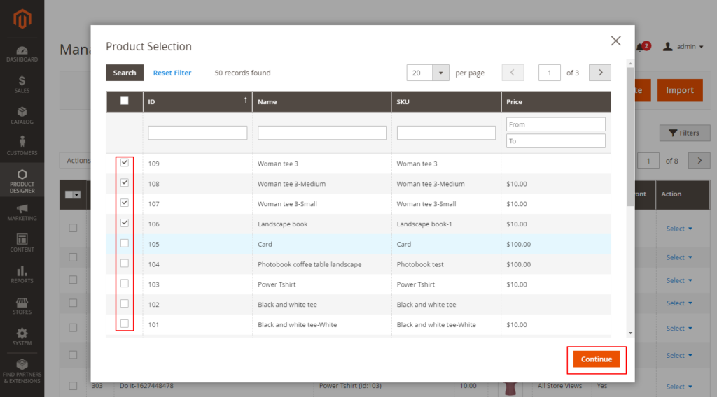 How to Copy the Template to the Other Products | PrintXpand V3.0 | PrintXpand