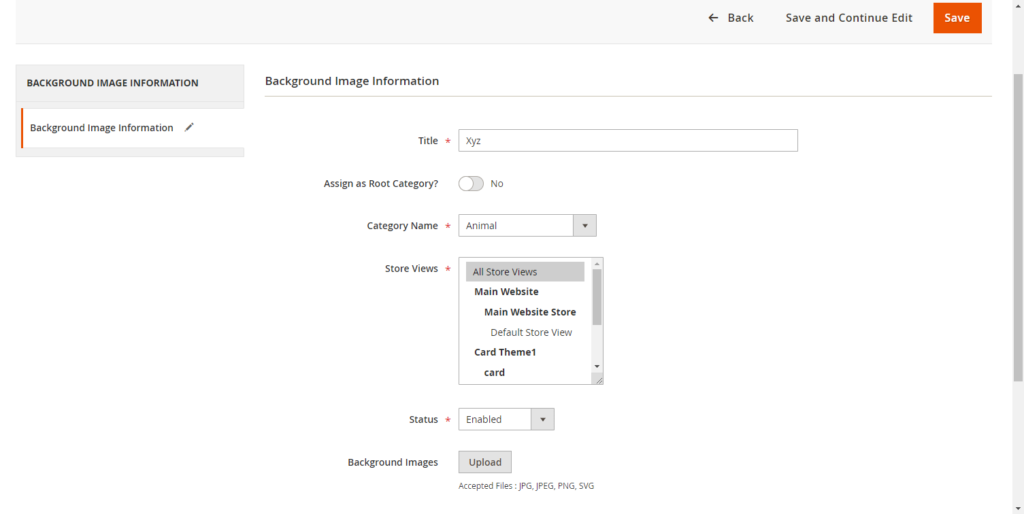 How to Add Background Images and Categorize them | PrintXpand V3.0 | PrintXpand