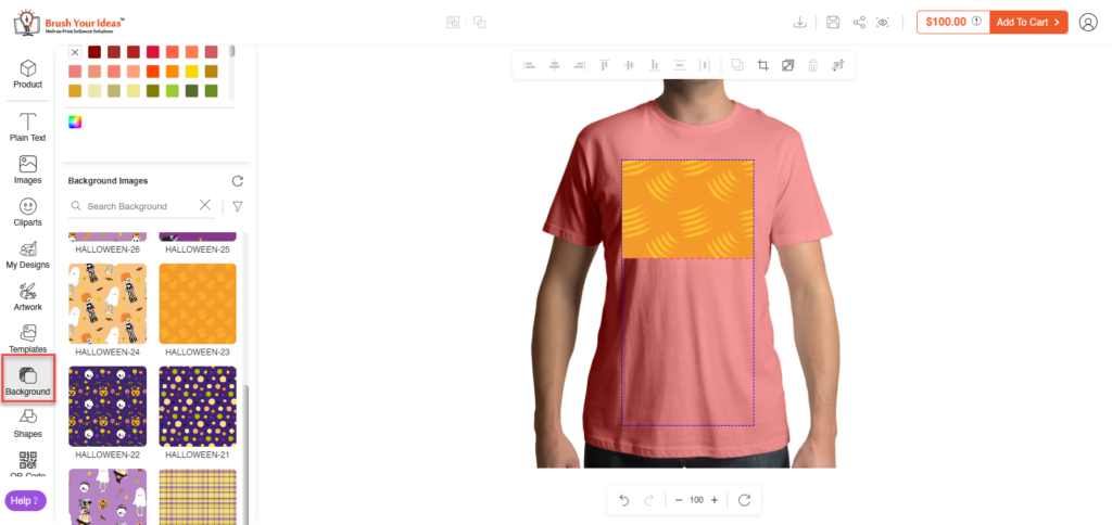 How to Add Background Images and Categorize them | PrintXpand V3.0 ...