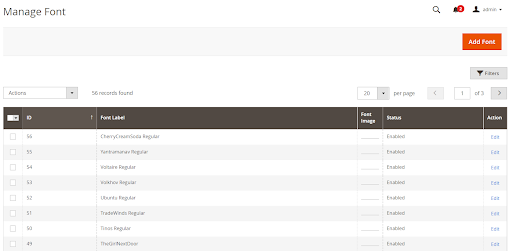 the Font Library-1 | PrintXpand