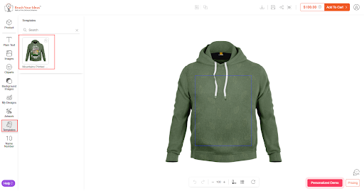 Front end Store View Look | PrintXpand