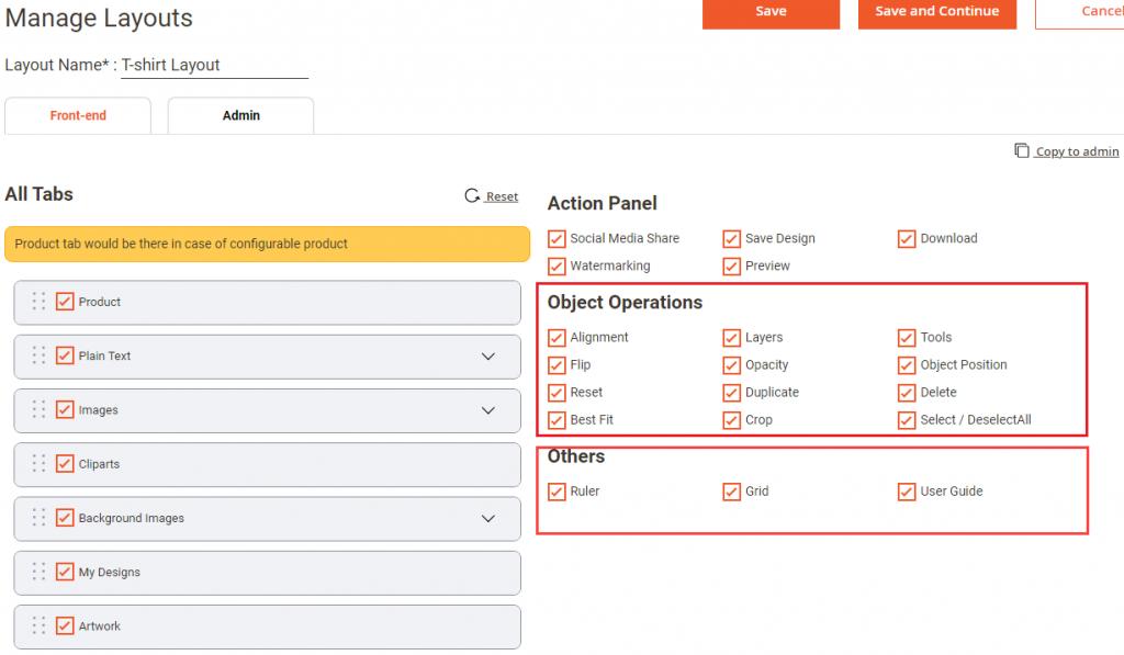 Object & Layer Management | PrintXpand