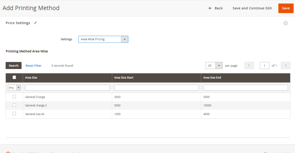 Manage Printing Methods-5 | PrintXpand