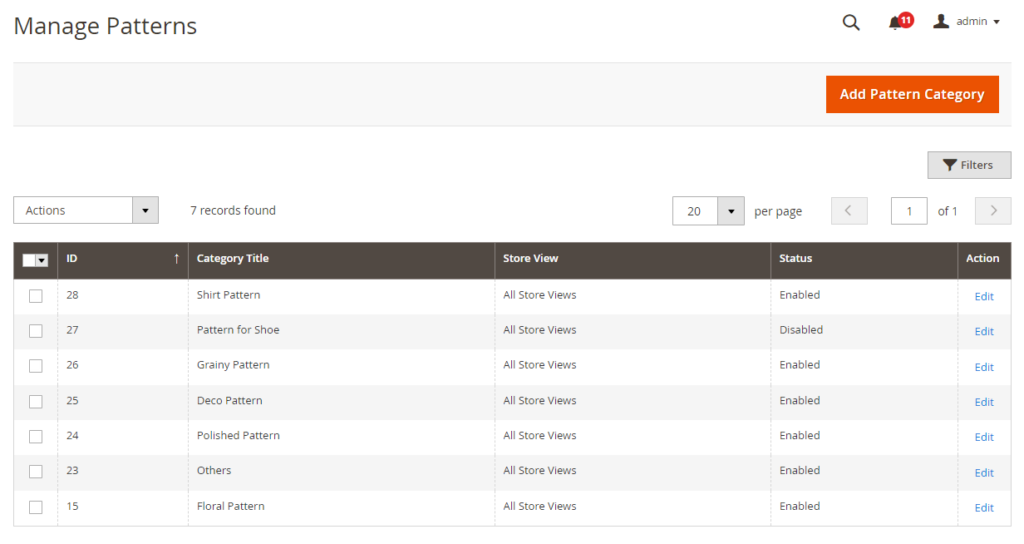 Patterns From Backend-1 | PrintXpand
