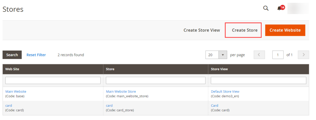 Could I Set Up Multiple Stores Within Same Backend Using W2P Solutions?