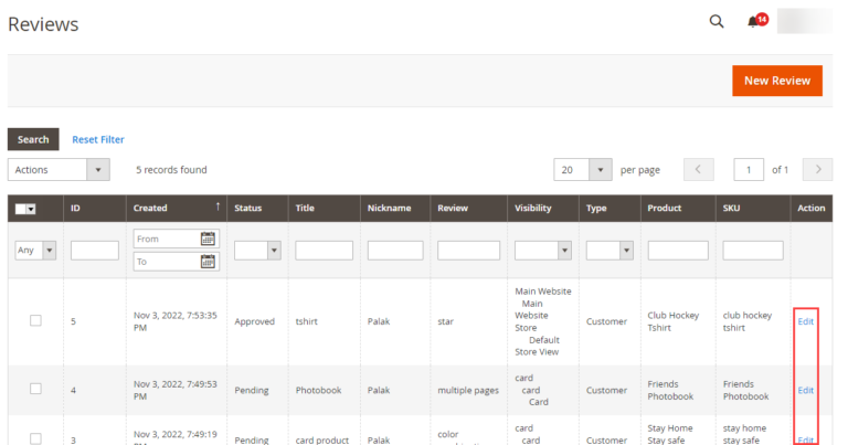 Can I Delete the Review?