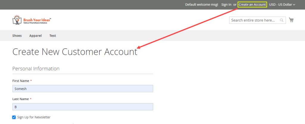 How to Create an Account