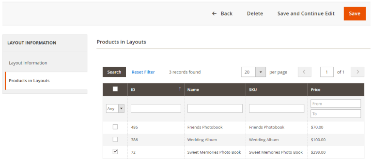 Manage Photobook Layouts-3 | PrintXpand