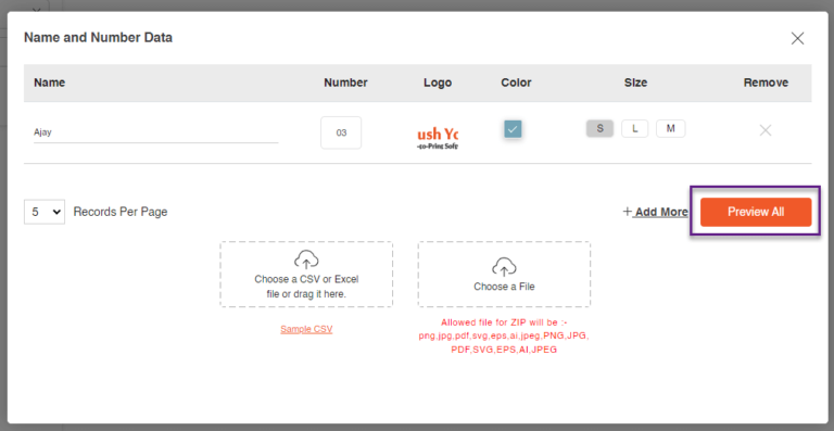 How Customers Will Preview All Player Details?