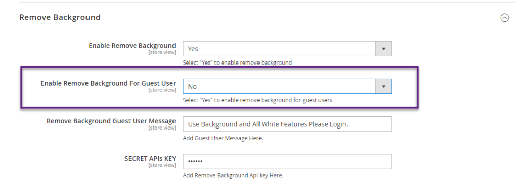 Can Guest User be Restricted to Use Remove Background Feature? How?