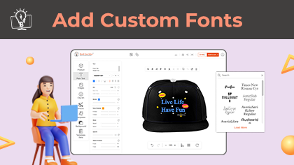 How Can I Add Fonts? What Actions Can be Performed? | PrintXpand