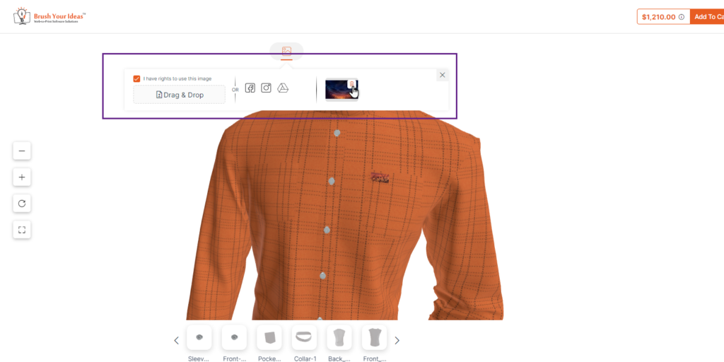 How Can I Delete The Image Added on The Part?